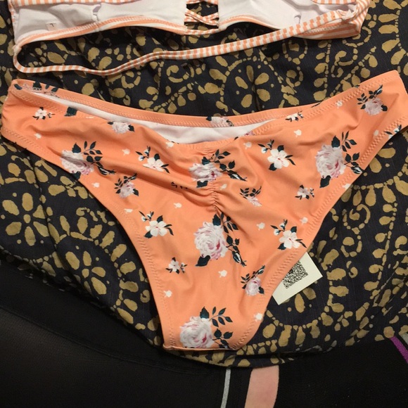 Cupshe | Swim | Brand New Orange Cupshe Bikini Set | Poshmark